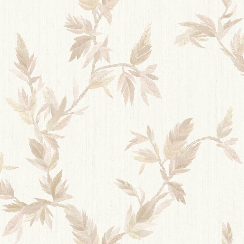Ramage cream leaves wallpaper Floral, Jungle, Tropical Wallpaper Online ...